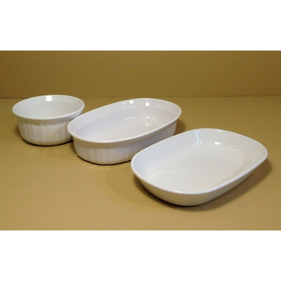 Corningware | Dining | 3 Vintage Corning Ware F5b Ramekin 7oz Sidekick ...